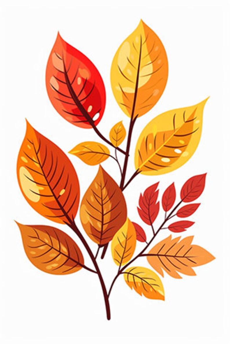 Autumn, Halloween, Leaves Border SVG Files Digital Clip Art for Cricut ...