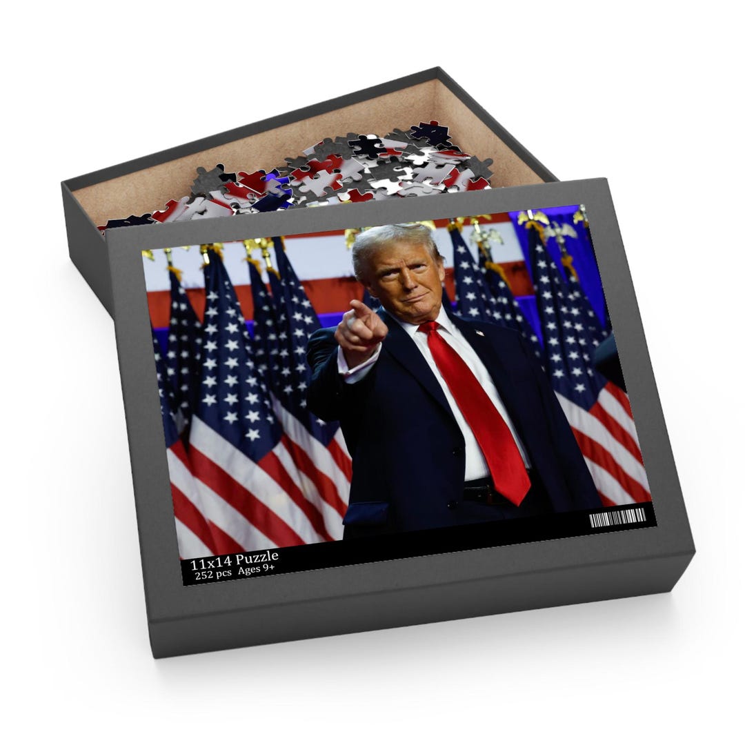 President Trump Puzzle Patriotic Fun for Trump Fans 2024 Election ...