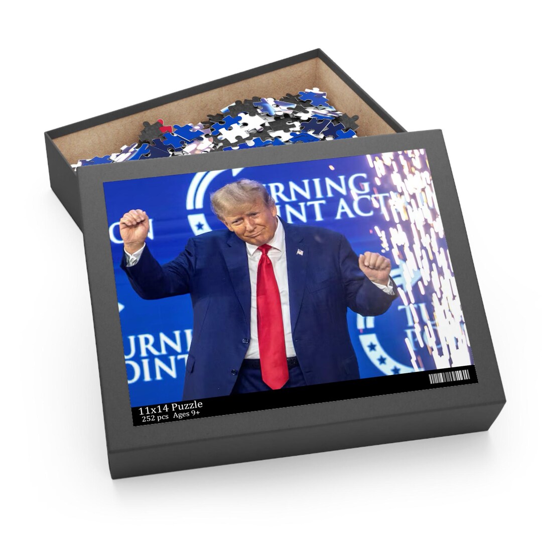 Trump Dance Jigsaw Puzzle, MAGA Fan Gift, Family Fun - Etsy