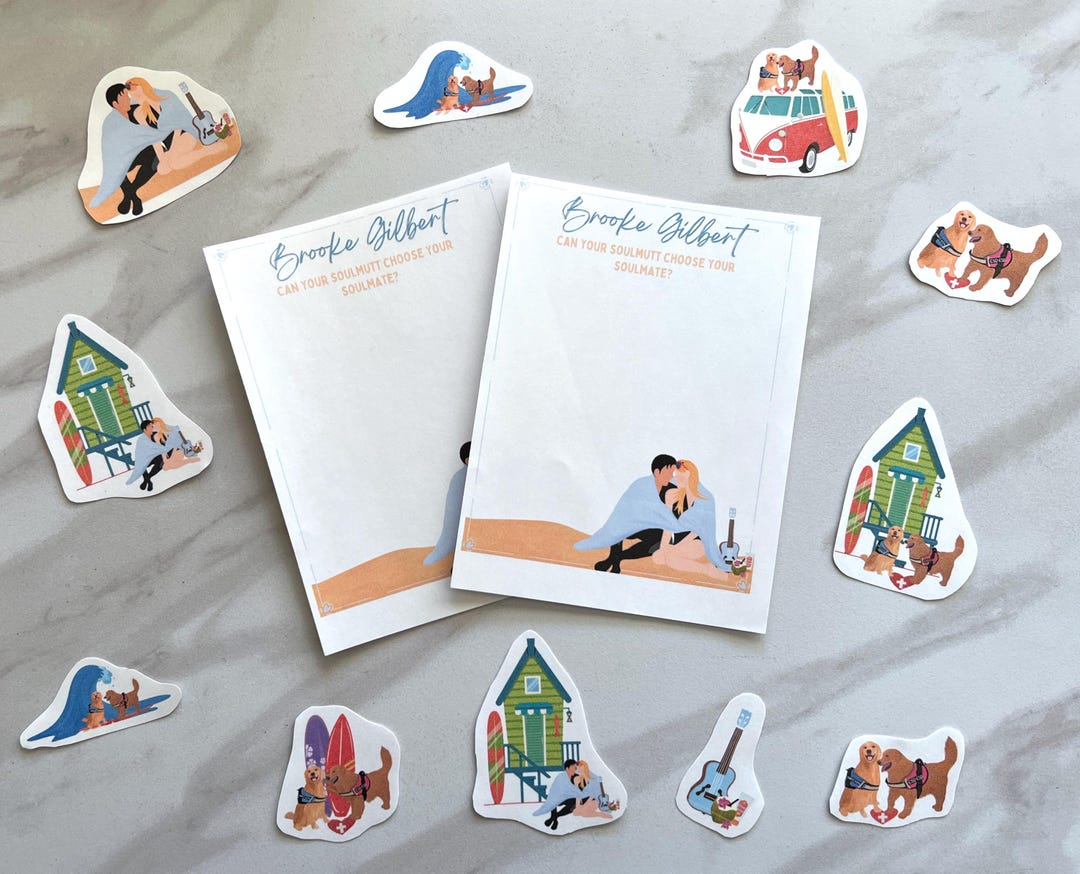 Book Labels & Book Stickers for the Aloha Butterfly Kiss Brooke Gilbert ...