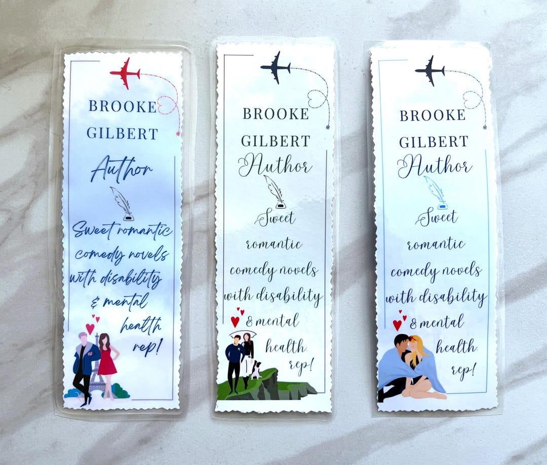 Brooke Gilbert Novel Bookmark: Irish Romance Reader Gift - Etsy