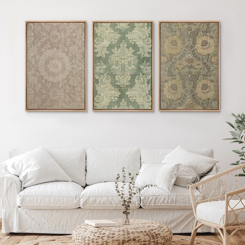 Frame Set of 3 Fabric - Etsy