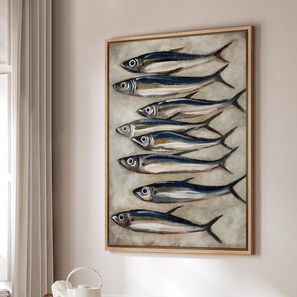 Abstract Fish Art - Etsy