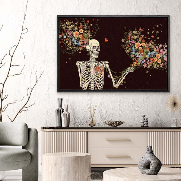 Skull Wall Art - Etsy