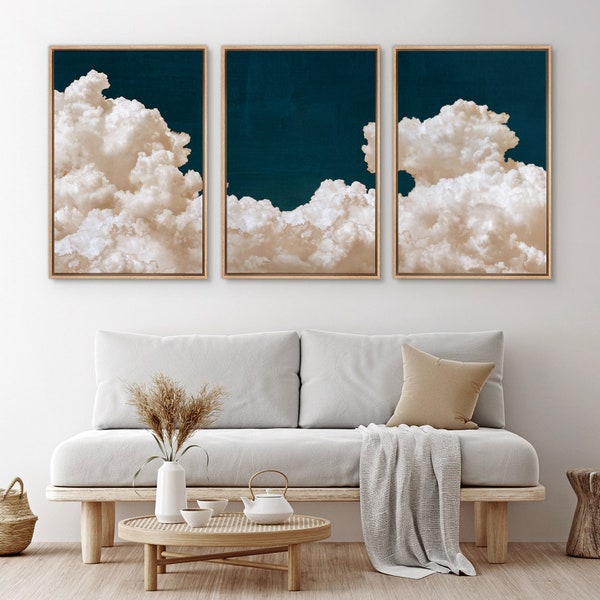 Large Cloud Art - Etsy