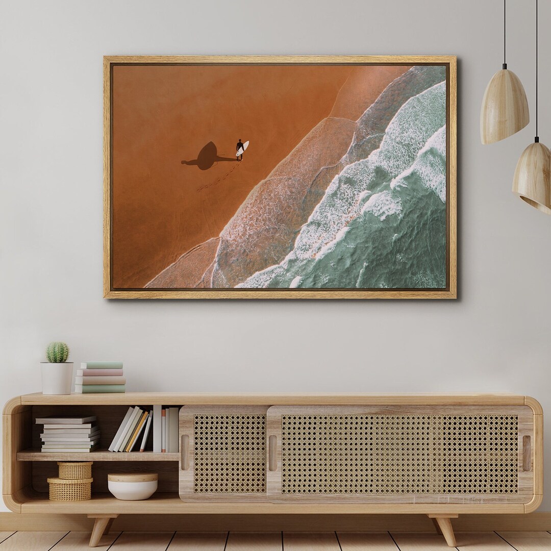 Pastel Beach Wall Art Prints Framed Canvas Photography Ocean Print ...