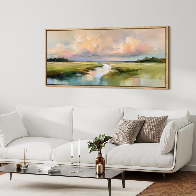 Marsh Art Large Framed - Etsy