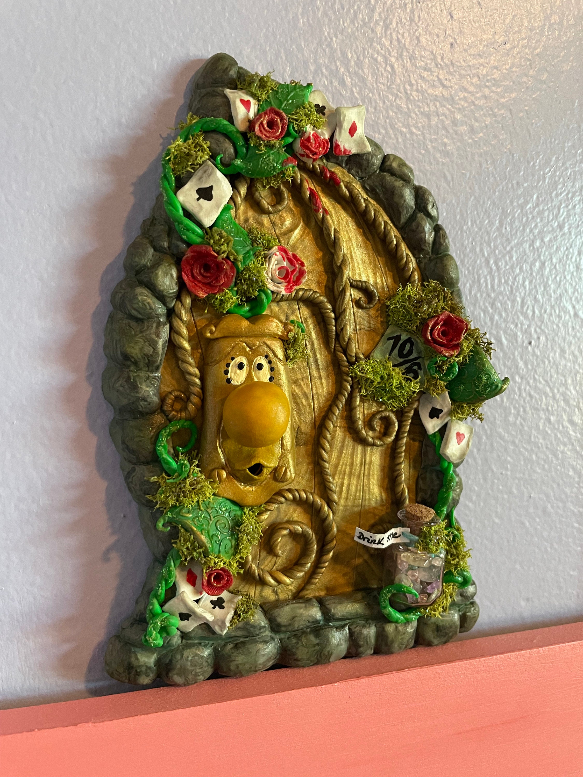 Alice in Wonderland Fairy Door - Etsy