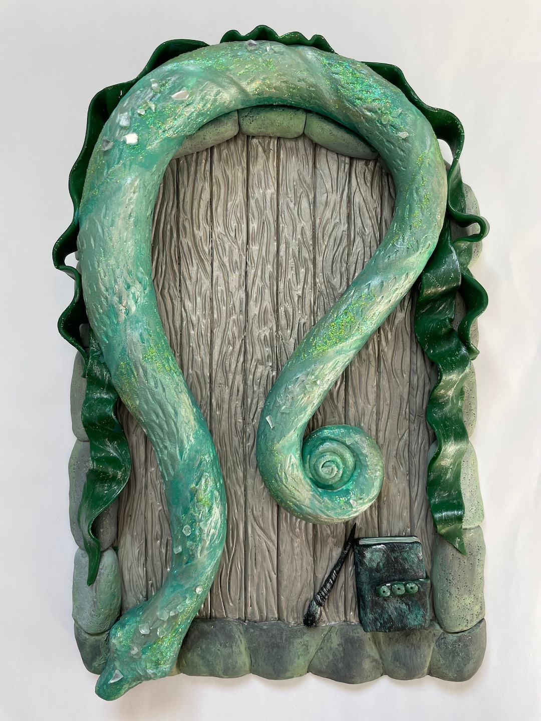 House Slytherin Fairy Door - Etsy