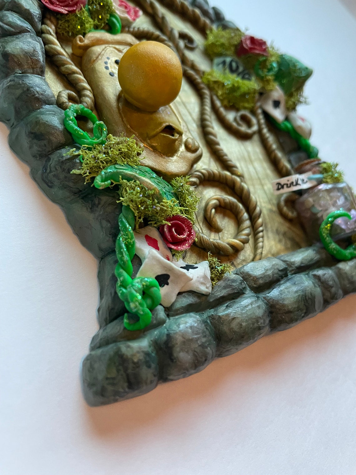 Alice in Wonderland Fairy Door - Etsy