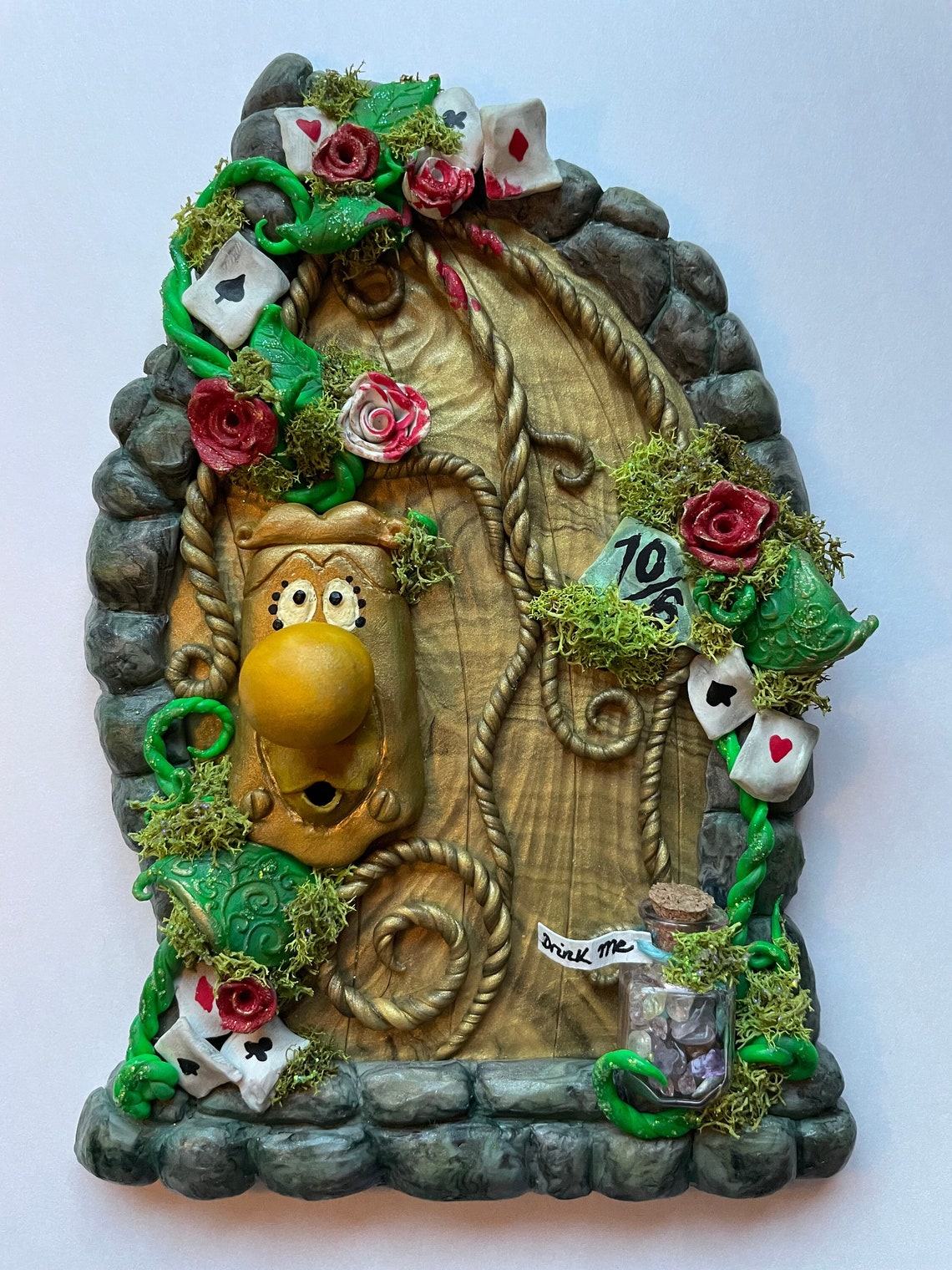 Alice in Wonderland Fairy Door - Etsy