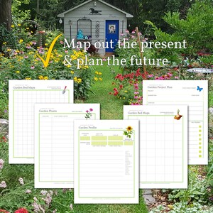 Printable Garden Planner & Notes, PDF Digital Download Gardening ...