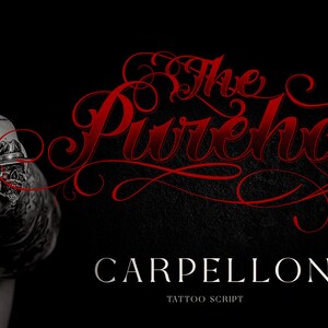 Tribal Font, Carpellon Font, Old English Font, - Etsy