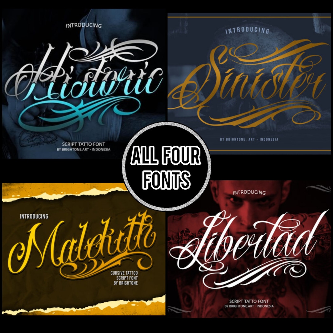 Historic Font, Sinister Font, Libertad Font, Malekith Font, Chicano ...