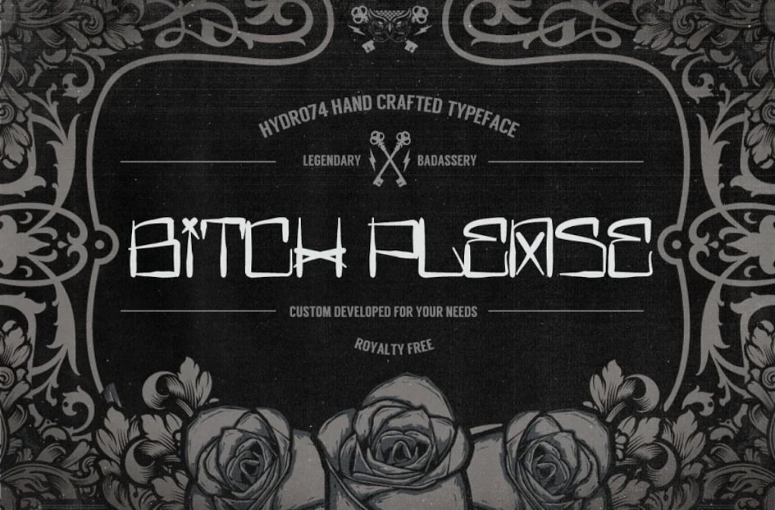 Bitch Please Graffiti Font, Graffiti Font - Etsy