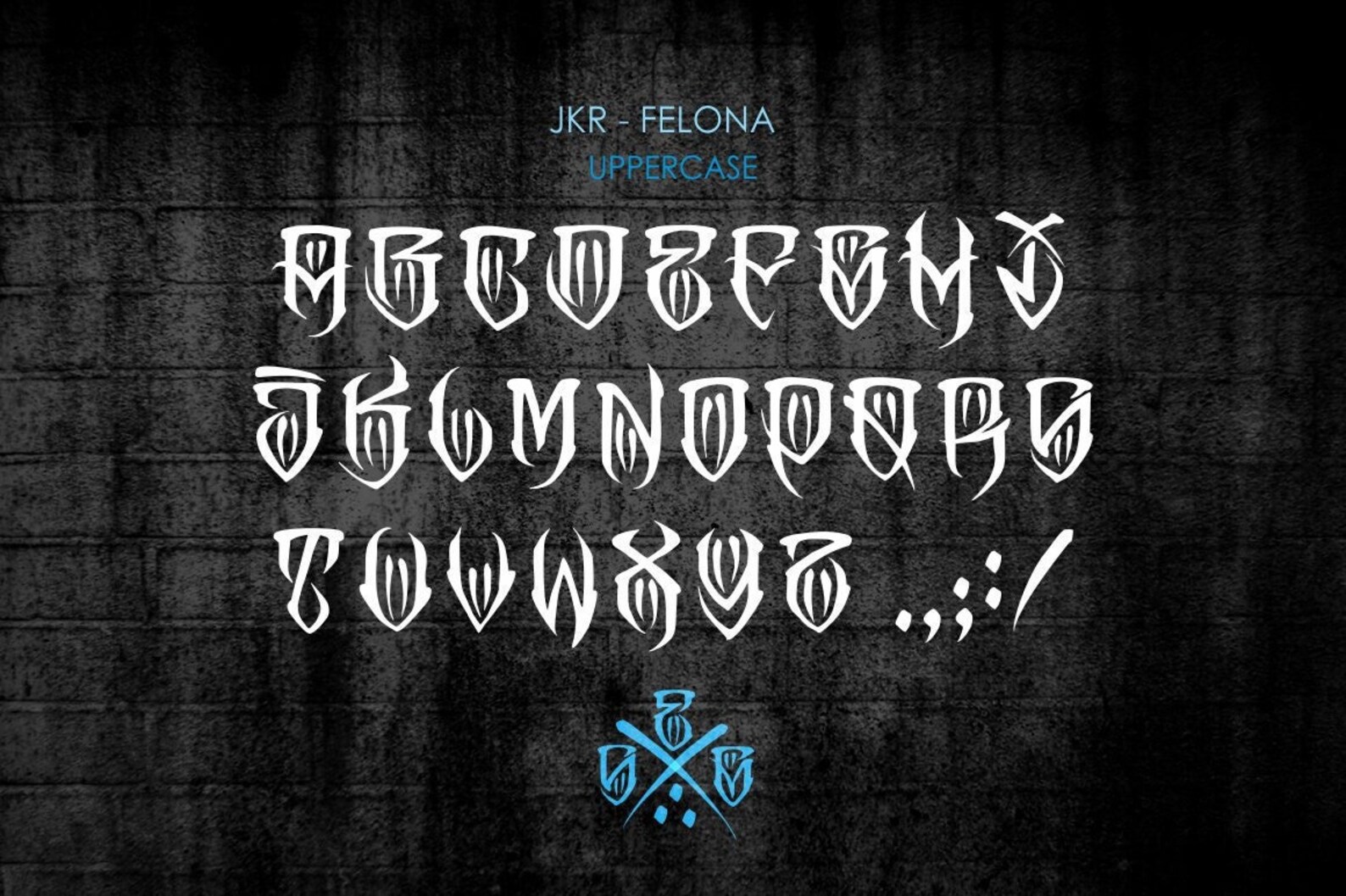 Felona Font, Chicano Font - Etsy