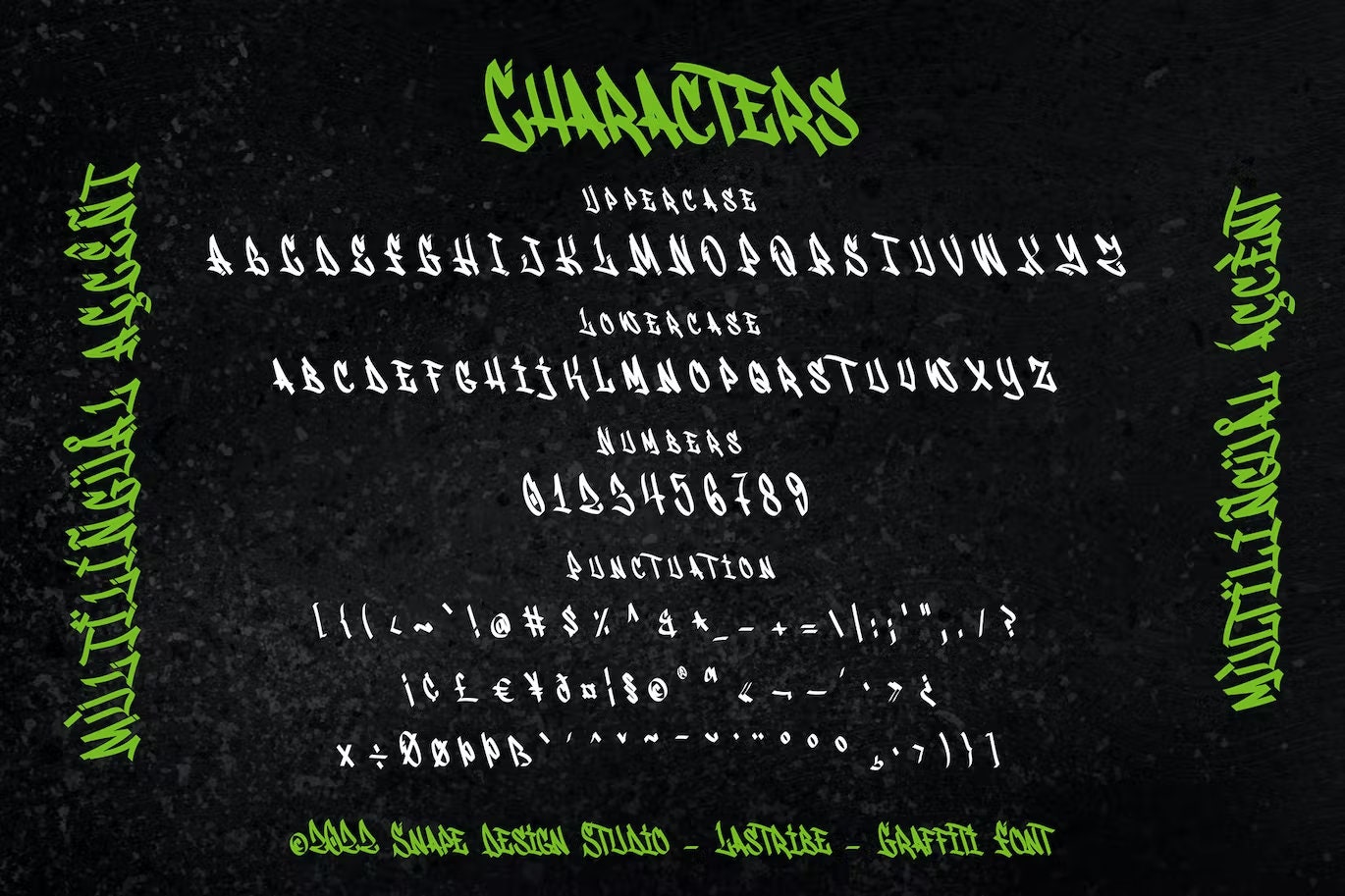 Street Tag Bundle Font - Etsy