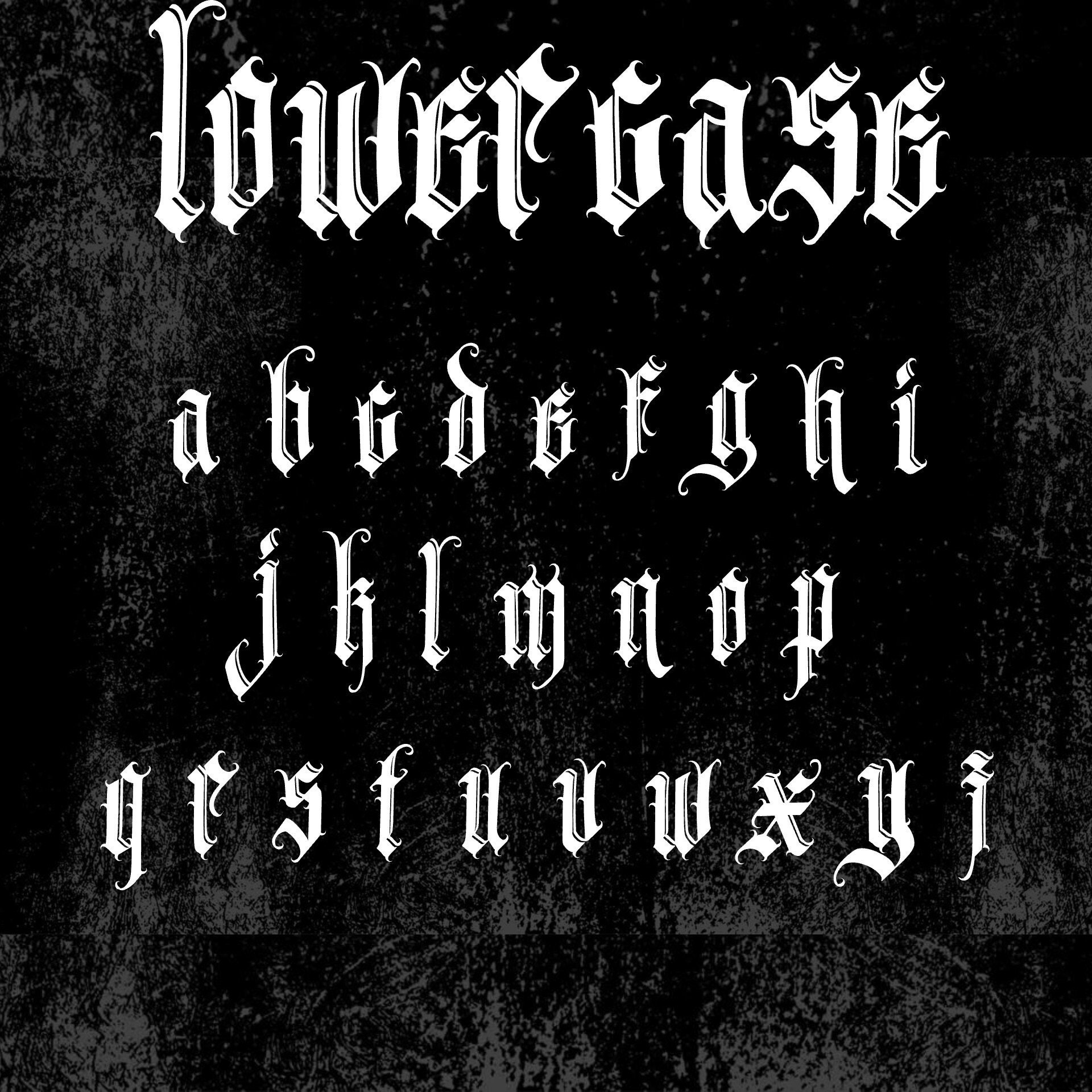 Sinner Font, Gangster Font, Ole English Font - Etsy