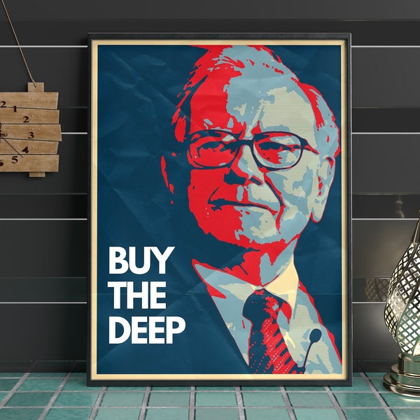 Warren Buffett Art - Etsy