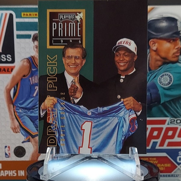 Eddie George Football Rookie Card - Etsy