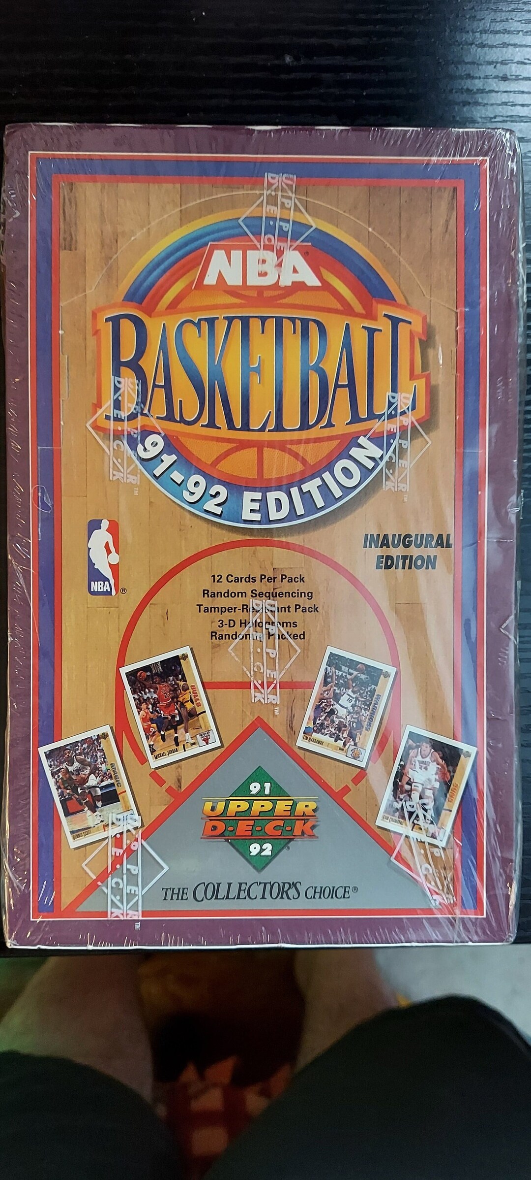 1991-92 Upper Deck NBA Basketball Cards, the Collector's Choice, Inaugural Edition, Factory ...