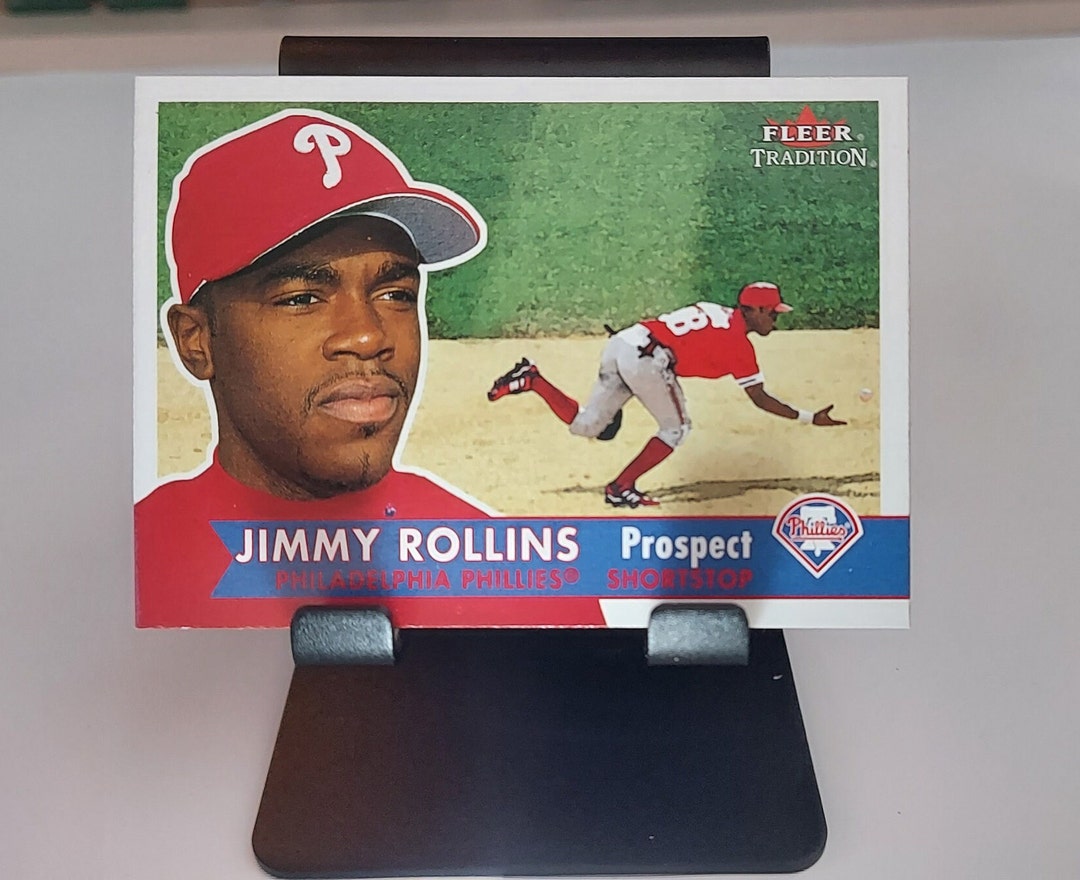 2001 Fleer Tradition Jimmy Rollins Prospect Rookie Card Ungraded - Etsy