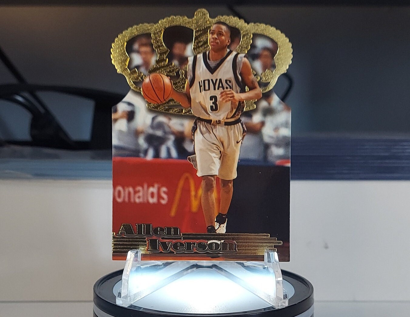 1996-97 Pacific Power Gold Crown Die-cut GC-7 Allen Iverson Ungraded - Etsy