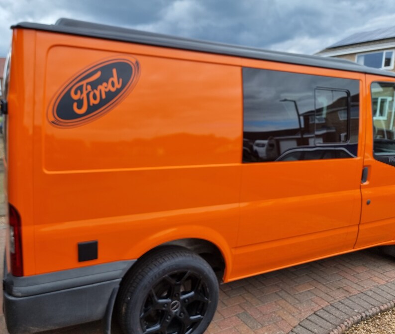 Extra Large Ford Gloss Black Vinyl Decal Sticker 60cm. - Etsy