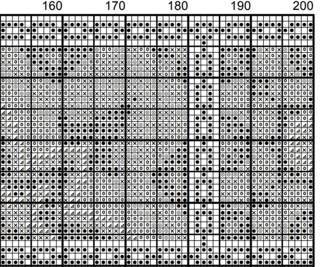 Blue Patchwork Cross Stitch Pattern Squares Tile Cross Stitch Quaker ...