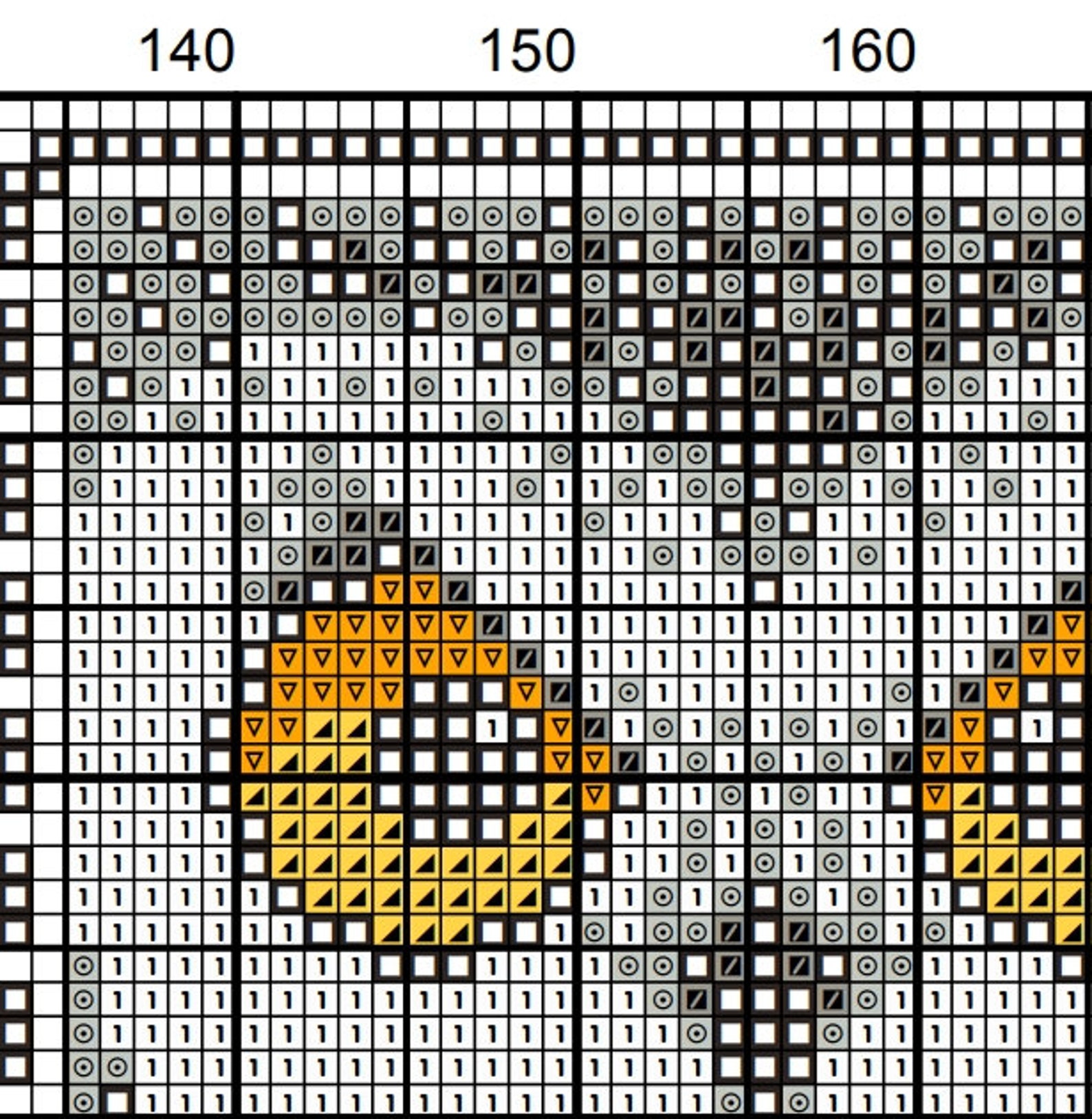 Square Owl Faces Cross Stitch Patchwork Simple Embroidery Cute - Etsy
