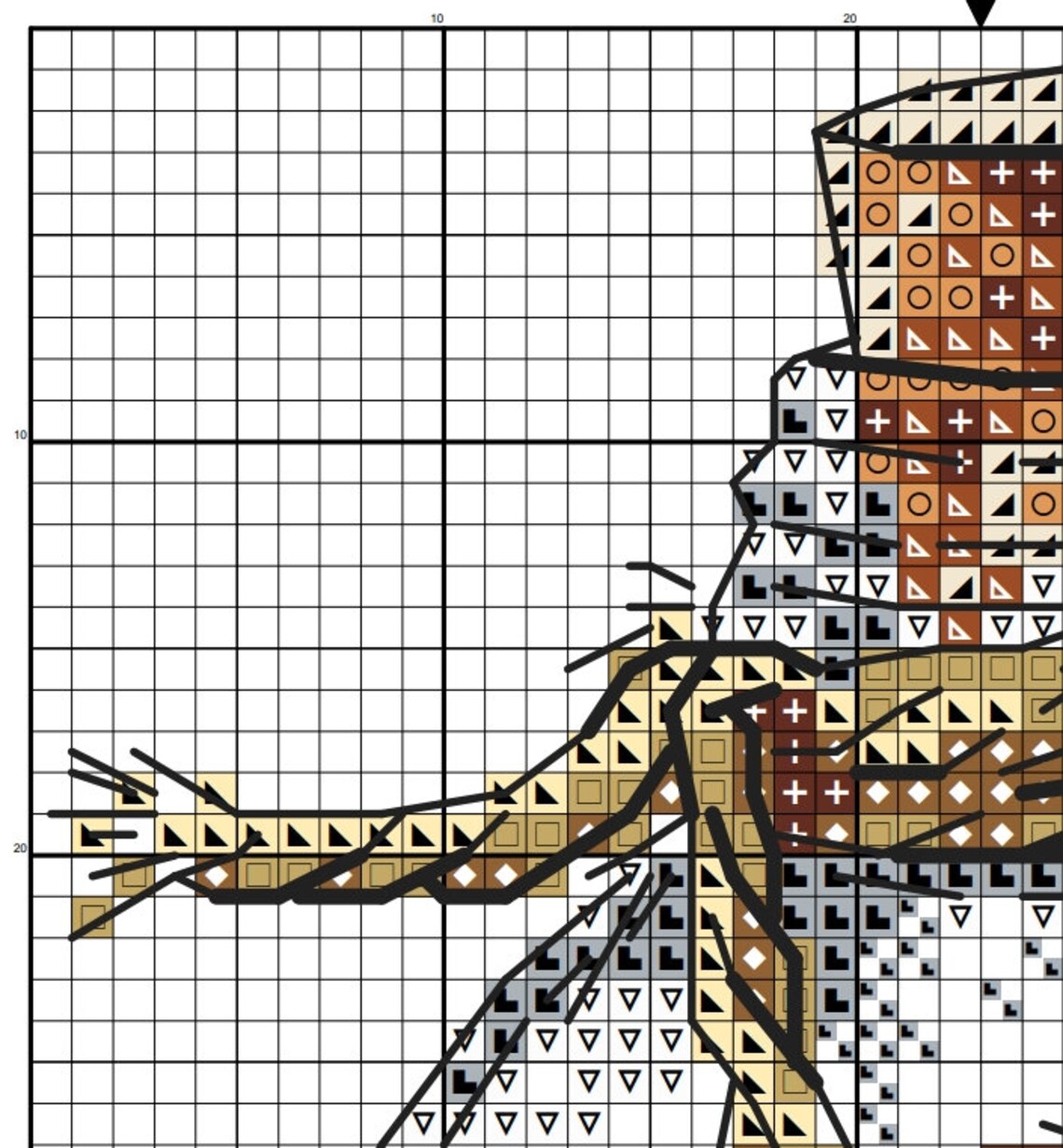 Toy Bear Cross Stitch Pattern PDF, Bottle Cross Stitch, Small Cross ...