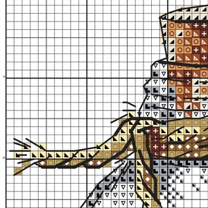 Toy Bear Cross Stitch Pattern PDF, Bottle Cross Stitch, Small Cross ...