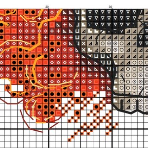 Vampire Cross Stitch, Skull With Top Hat Cross Stitch Pattern PDF ...