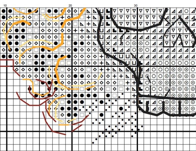 Vampire Cross Stitch, Skull With Top Hat Cross Stitch Pattern PDF ...