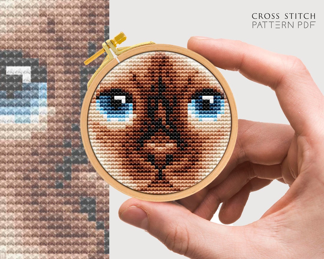 Cat Cross Stitch Pattern PDF Siamese Cat Cross Stitch Chart Pet Cross ...