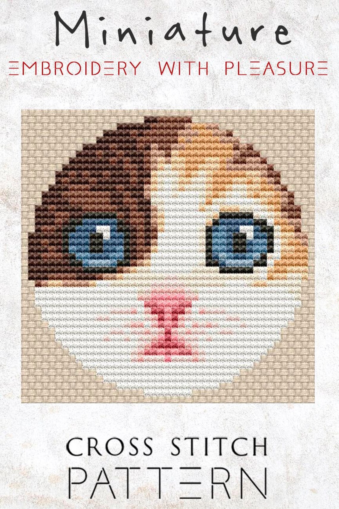 Cat Cross Stitch Pattern PDF Set of 4 Tiny Cross Stitch Cute Animal ...