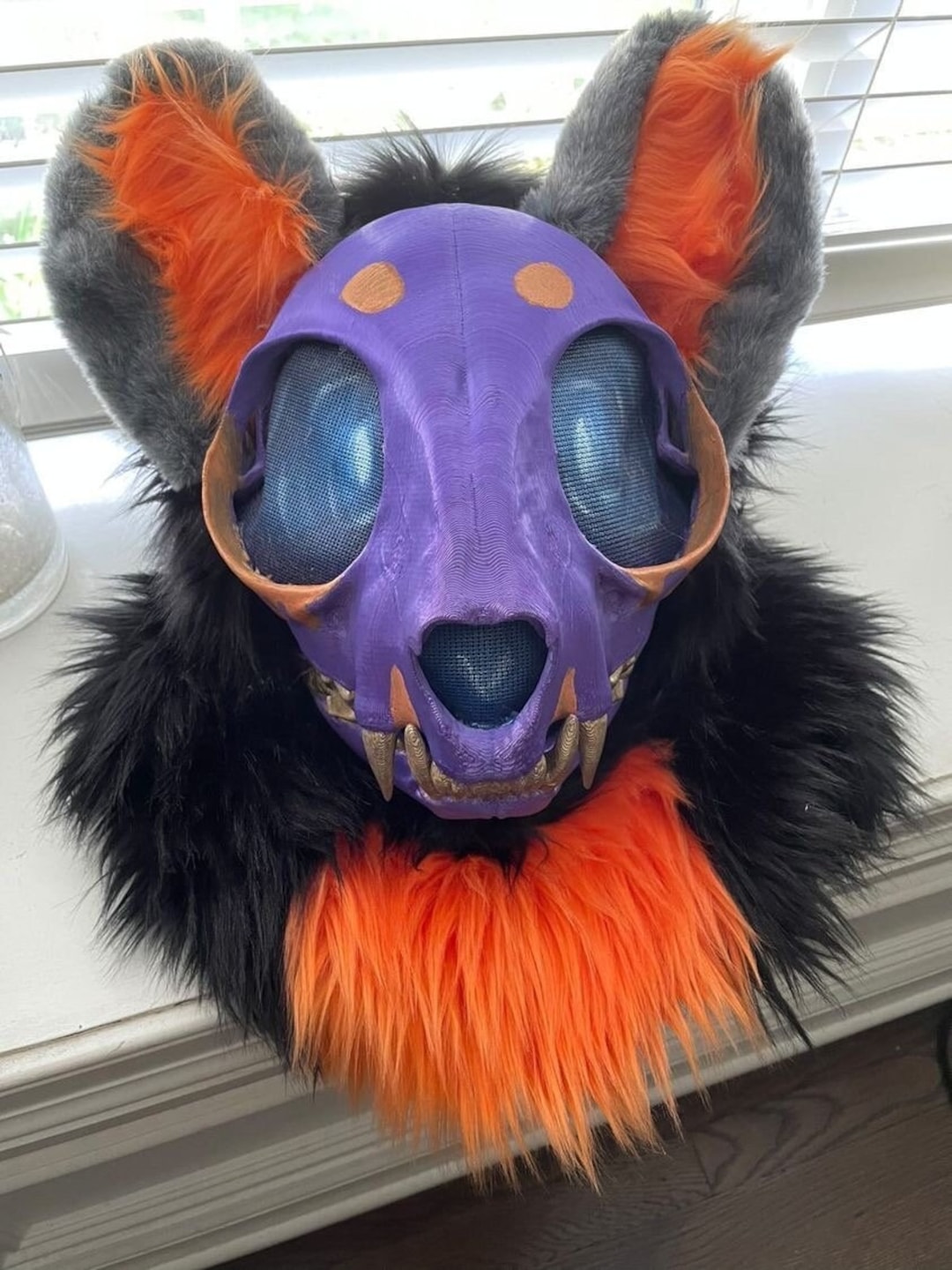 Fur Suit Head Poles and a Tail Partial - Etsy