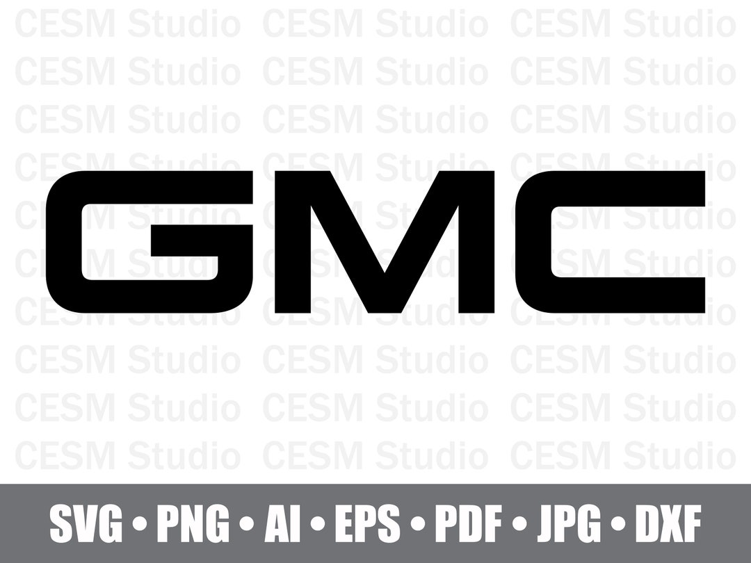 Gmc Svg Cricut Cut File Car Clipart Silhouette Decal Etsy
