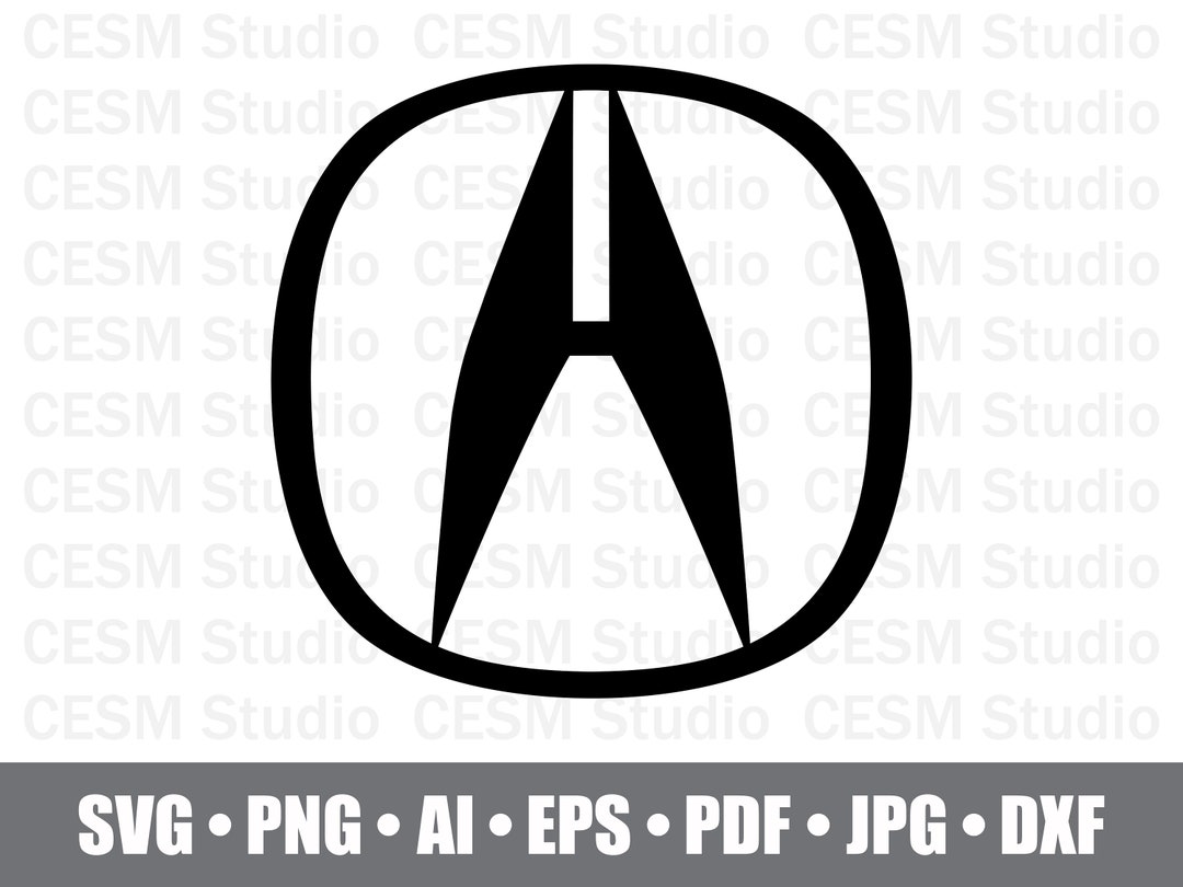 Acura Svg. Cricut Cut File. Car Clipart. Silhouette. Decal. - Etsy