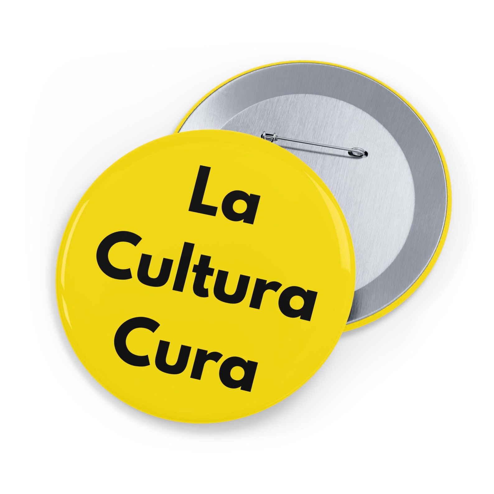 La Cultura Cura (pin/button) Yellow, Culture Heals, Latinx Pride ...