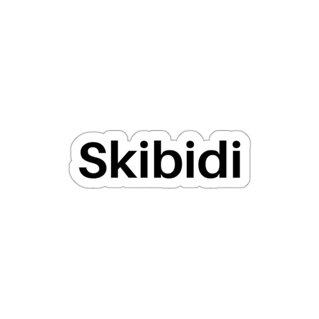 Skibidi (indoor/outdoor Vinyl Die-cut Sticker) - Funny Meme Sticker ...
