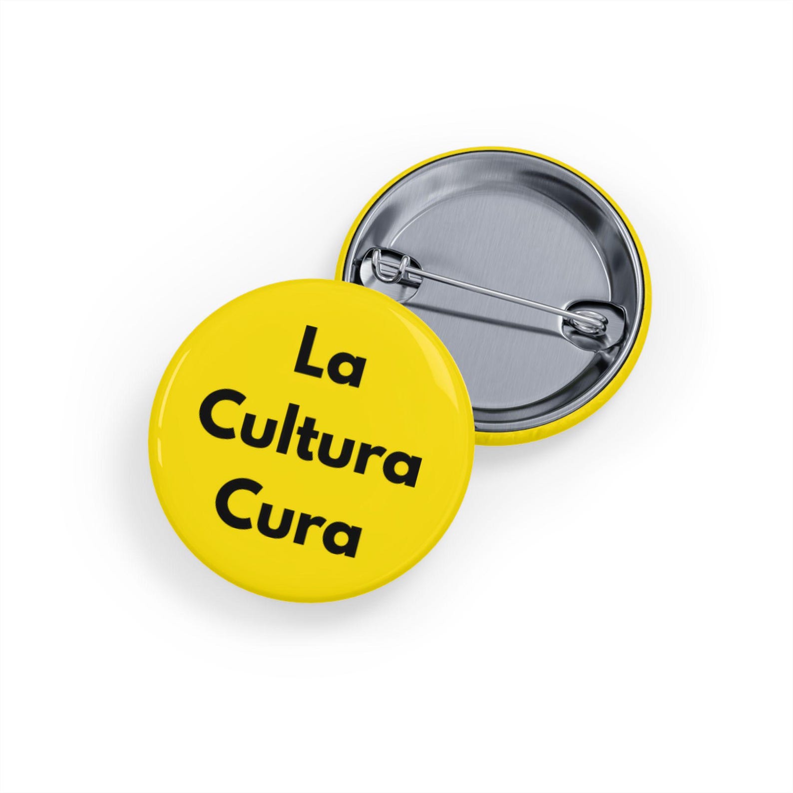 La Cultura Cura (pin/button) Yellow, Culture Heals, Latinx Pride ...