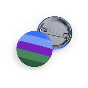 Salmacian Pride Flag (pin/button) Lgbt LGBTQIA+ Aphrodisian Button for ...