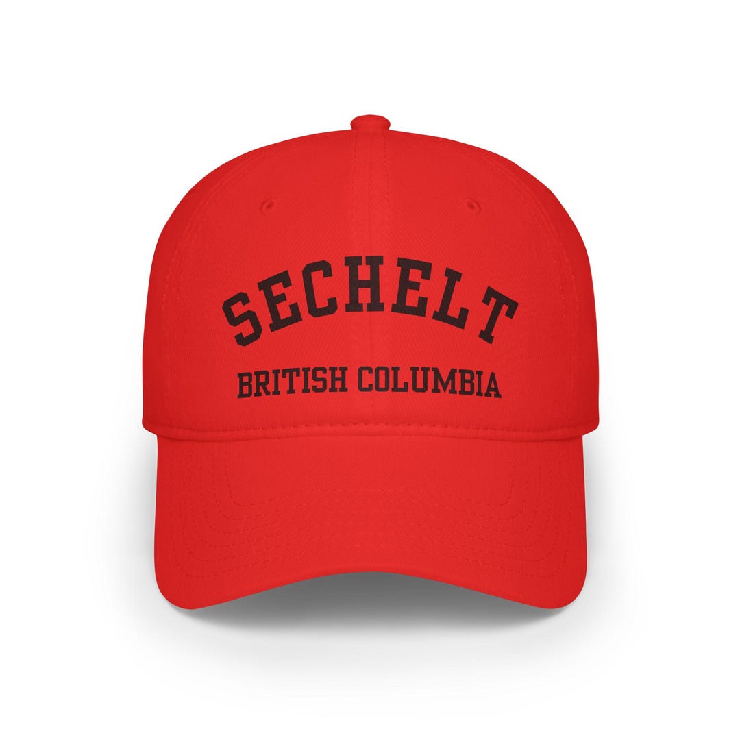 Sechelt, British Columbia (unisex Low Profile Baseball Cap) Sunshine ...
