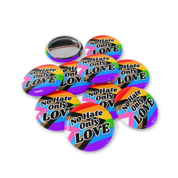 No hate pin store