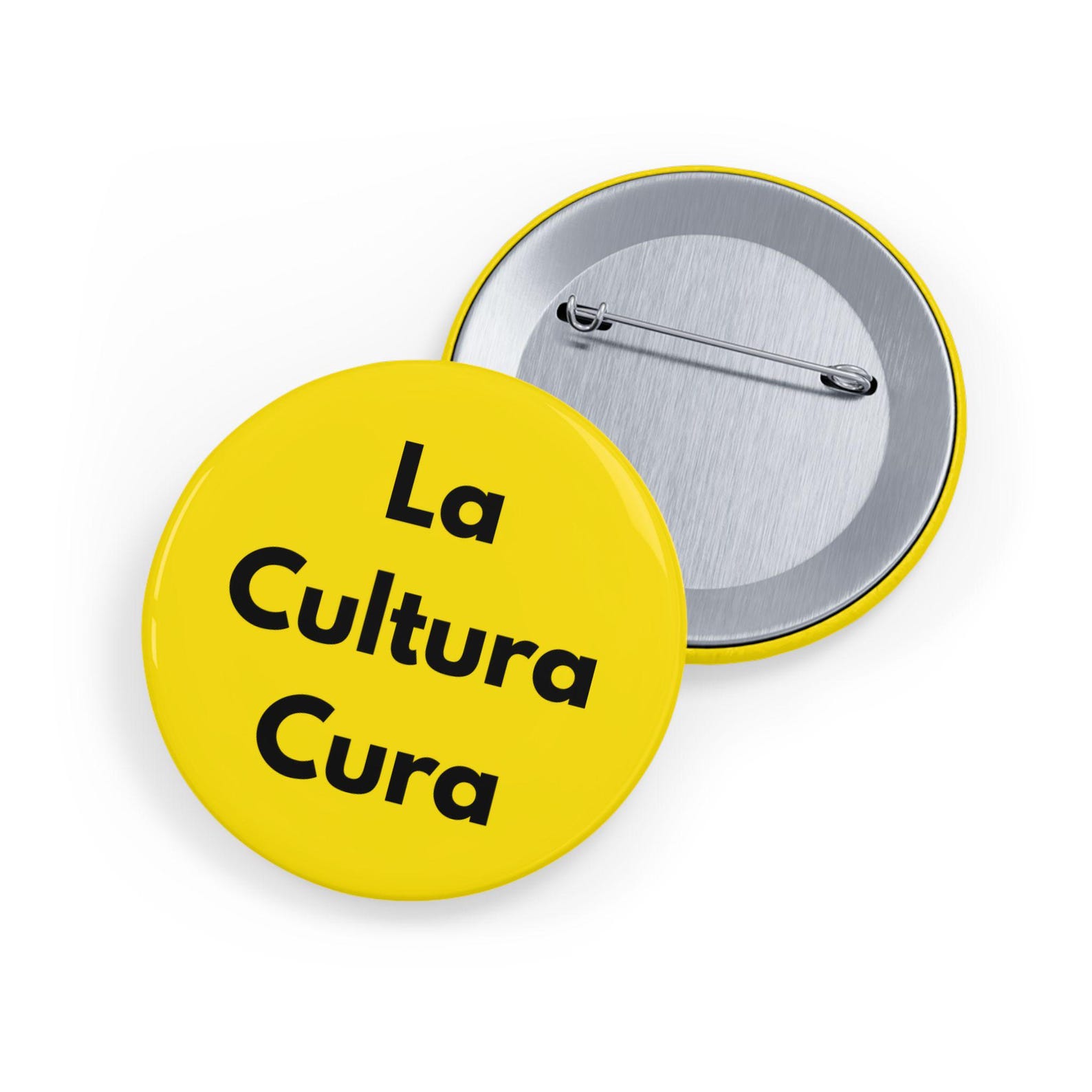 La Cultura Cura (pin/button) Yellow, Culture Heals, Latinx Pride ...