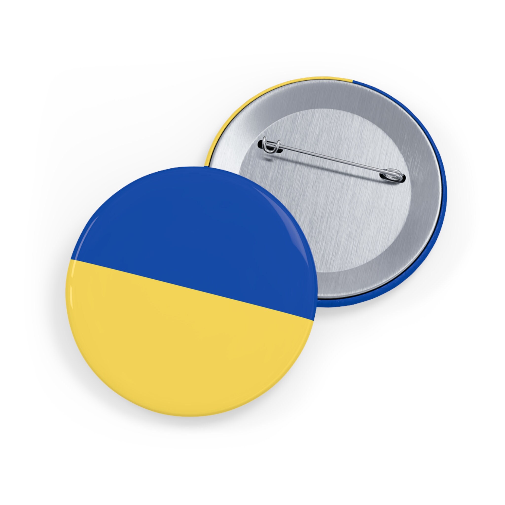 Ukrainian Flag pin/button - Etsy