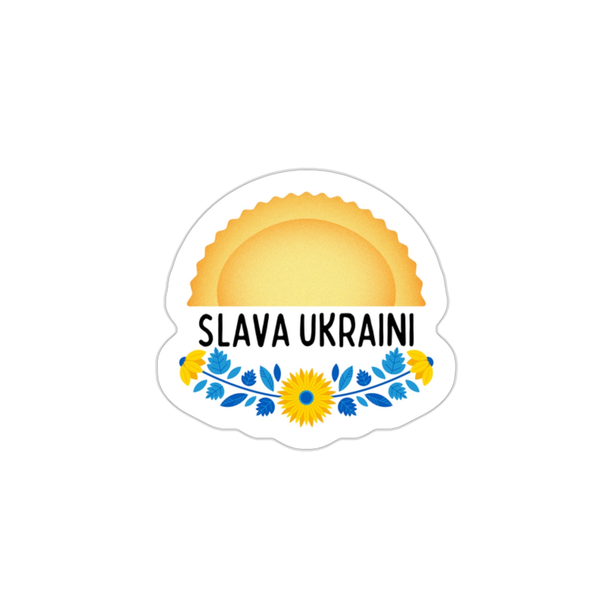 Slava Ukraini (indoor/outdoor Vinyl Die-cut Sticker) Varenyky Perogie ...