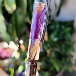 Luxury Pen Floating Lotus Flower Ballpoint Pen Lotus Flower Stationary ...