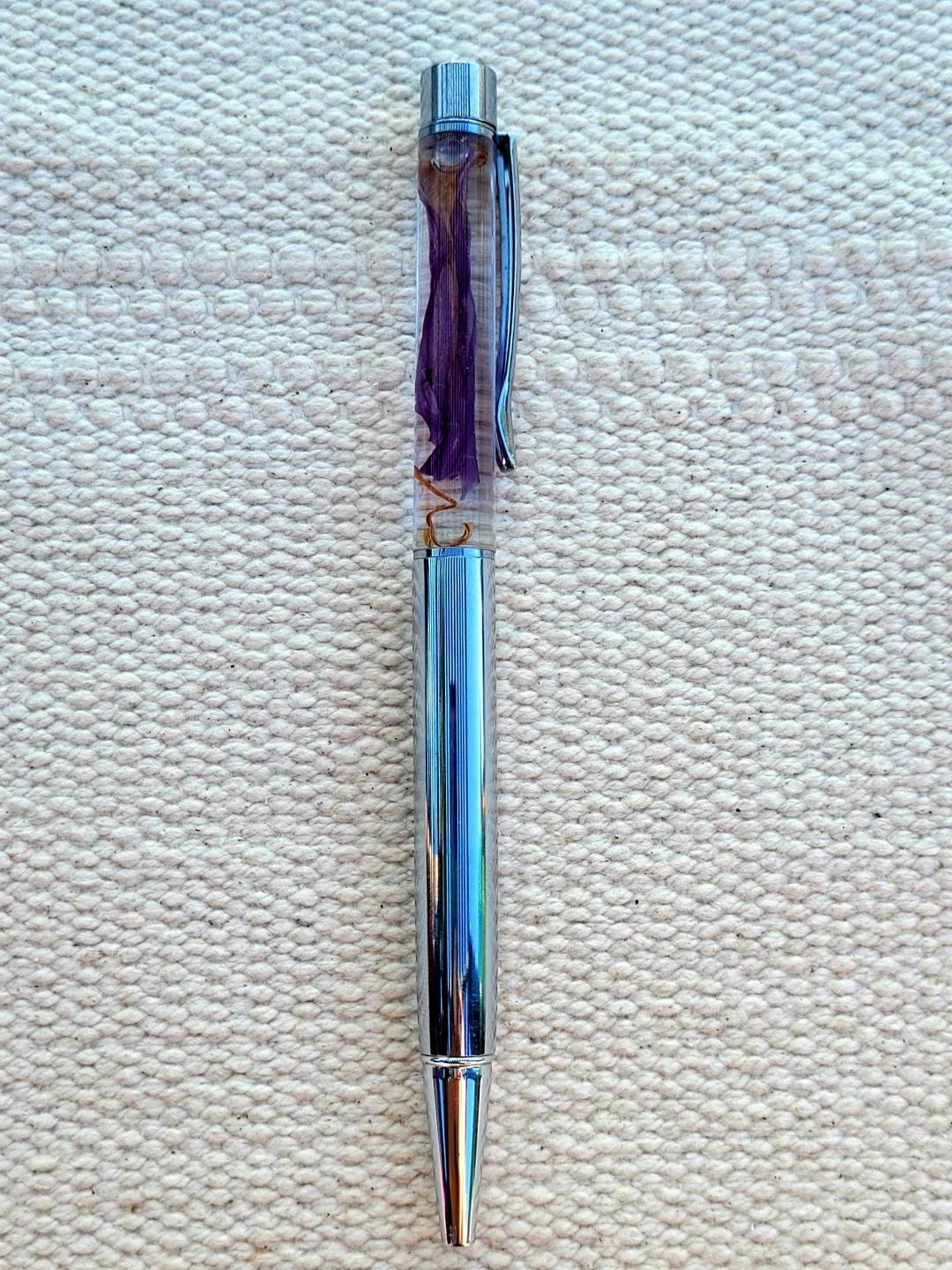 Luxury Pen Floating Lotus Flower Ballpoint Pen Lotus - Etsy